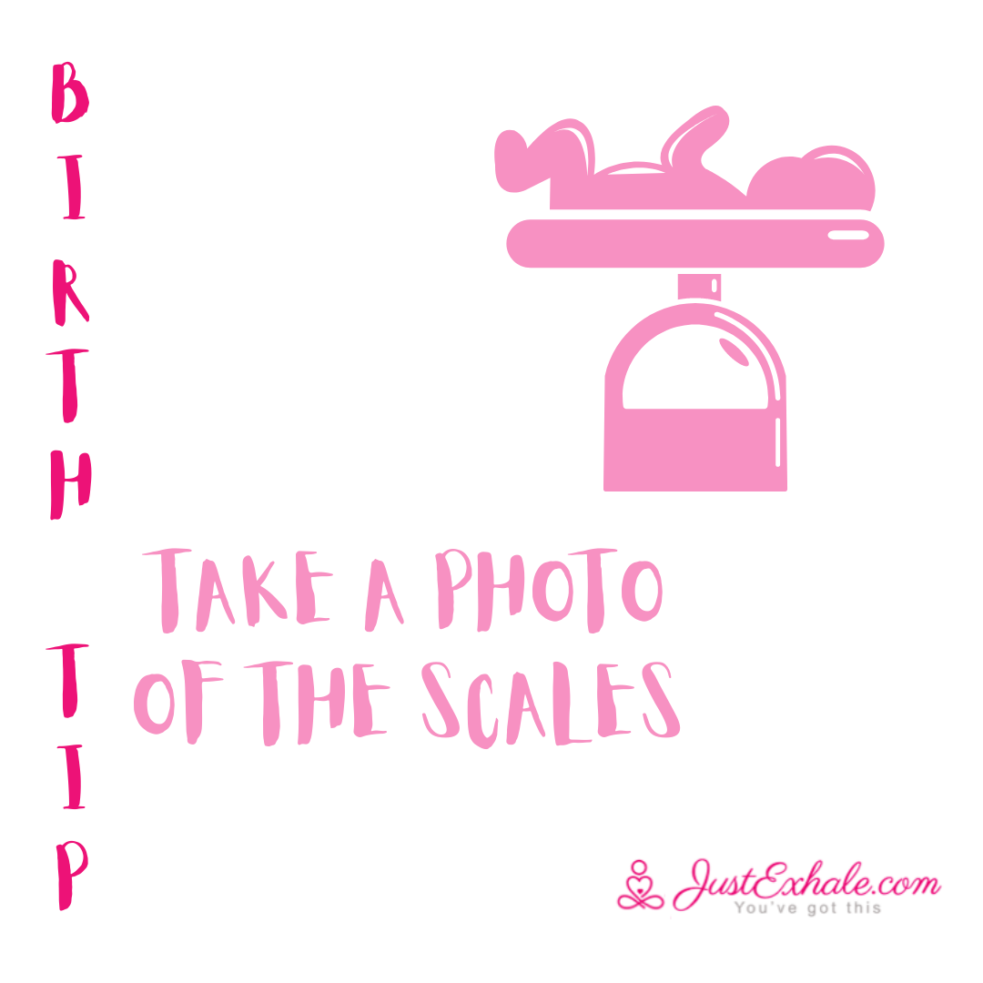 Super Birth Tip! - Just Exhale