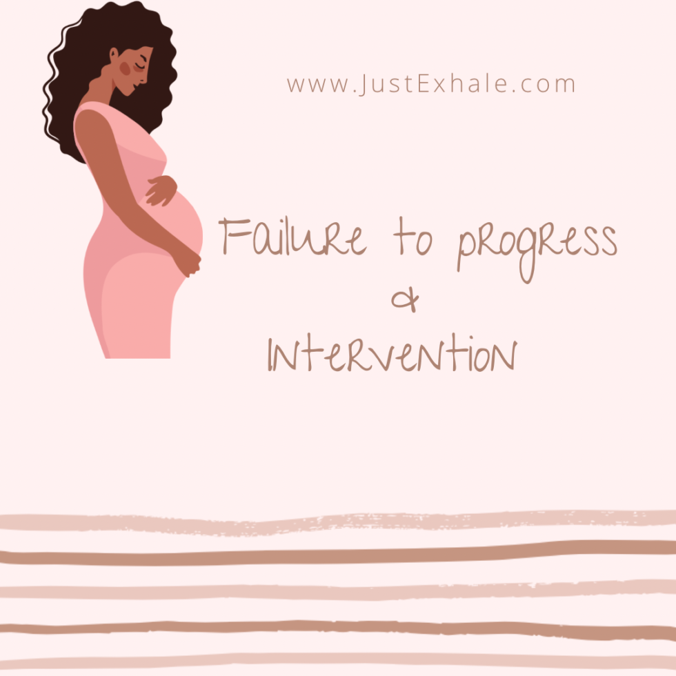 Failure to progress & Intervention - Just Exhale