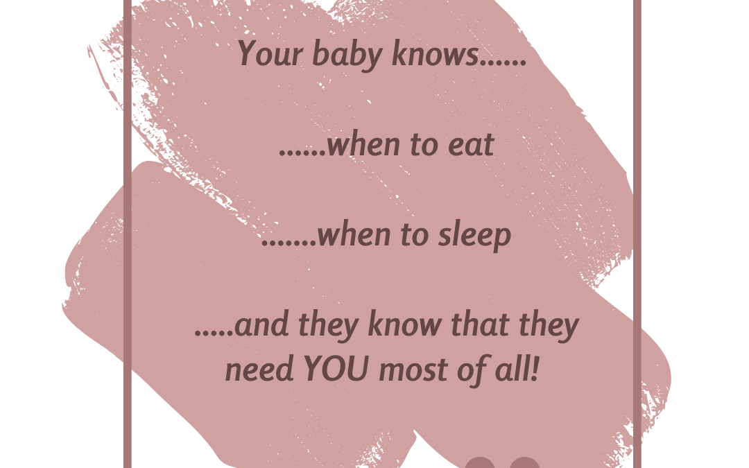 Your baby needs you most of all - Just Exhale